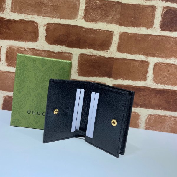 Gucci Replica Wallets Shop 658610 GG Marmont Card Case Wallet Wallet ...